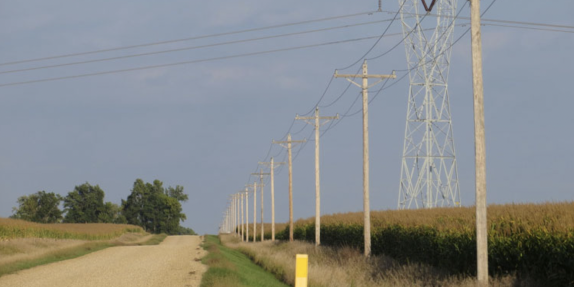Power Line Easement in North Carolina